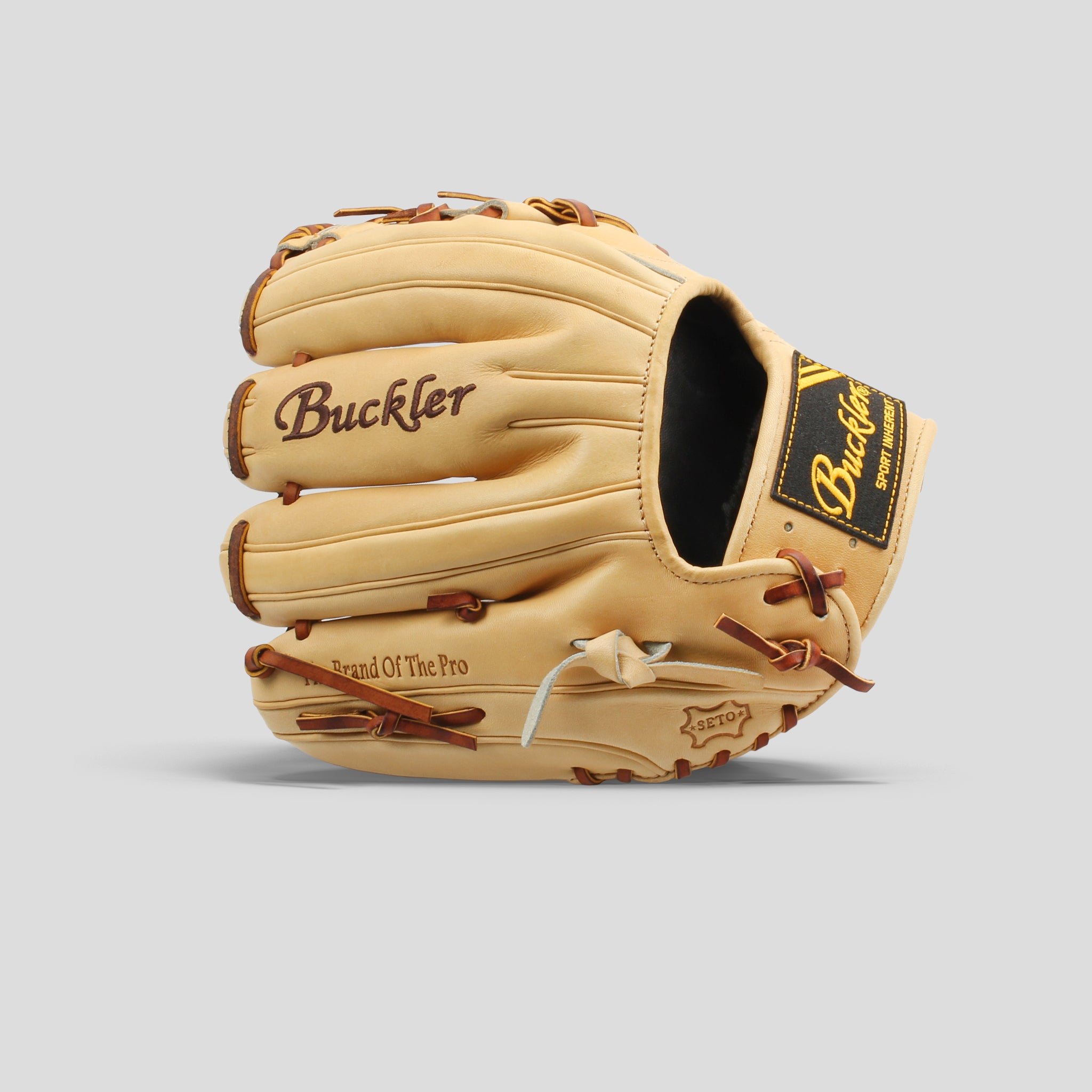 Fame Pro 11.5" Baseball Camel Infielder Glove Dual Welting | Buckler ...