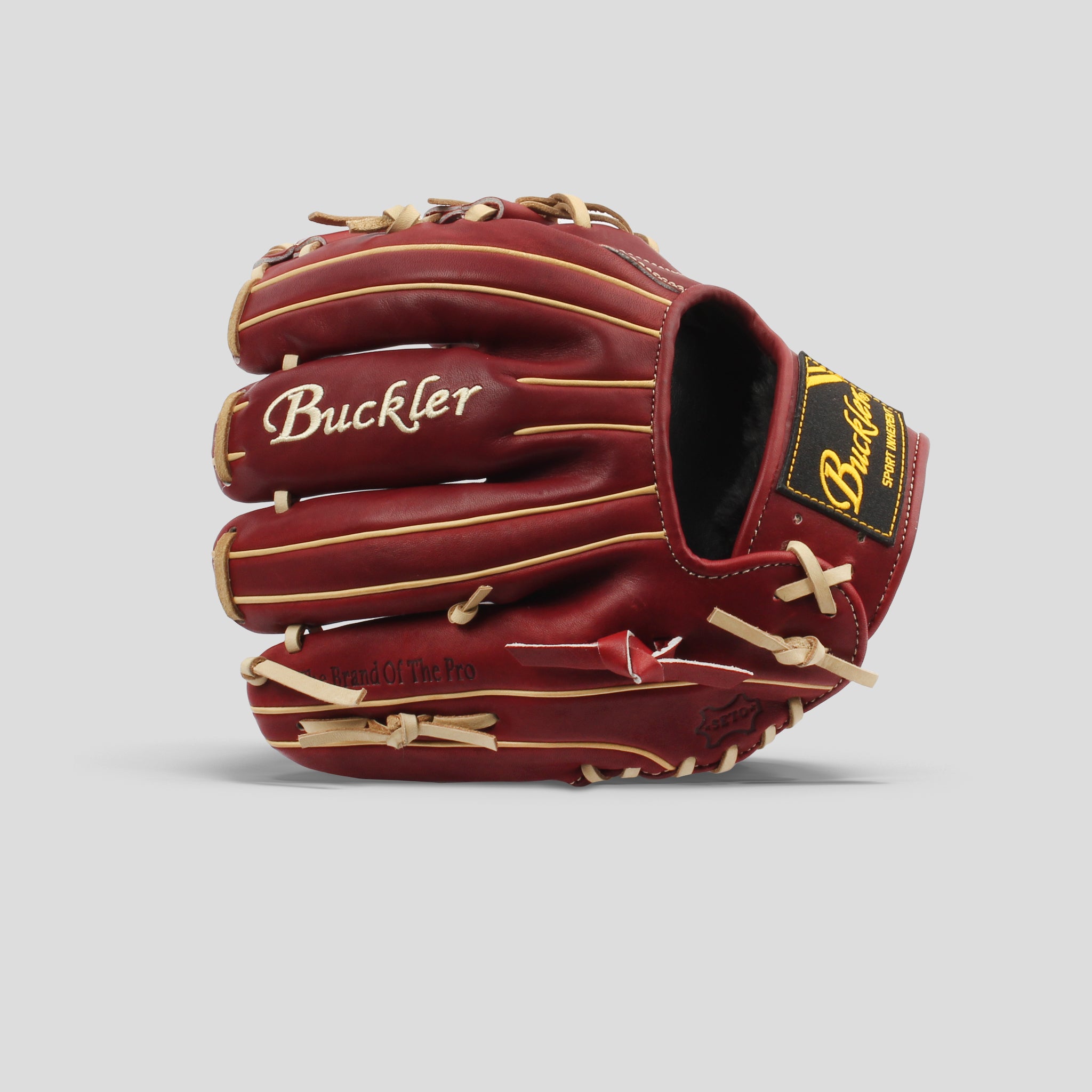 Fame Pro 11.5" Baseball Red Velvet Infielder Glove Dual Welting ...