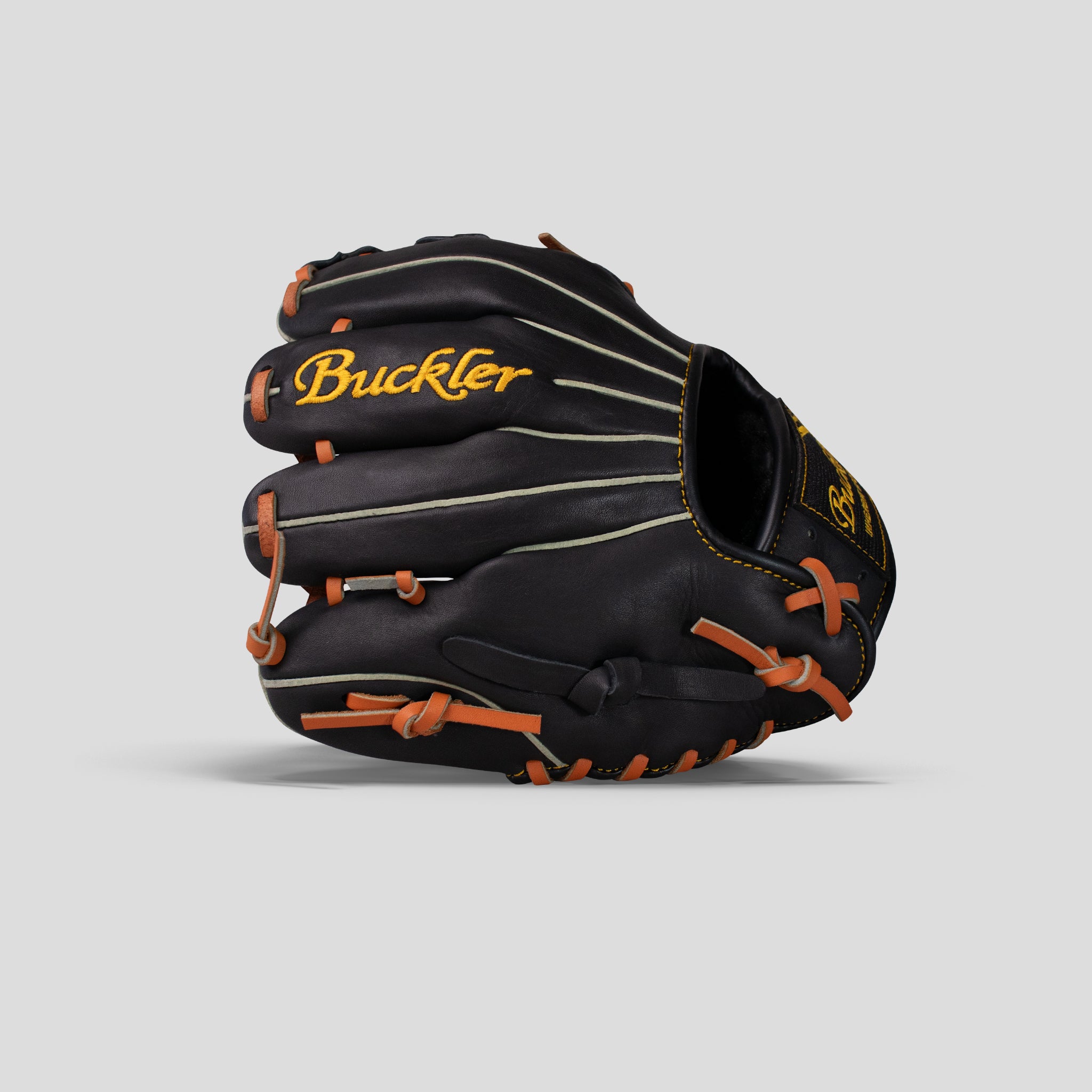 Training Fielder's Glove - Black - Camel – Buckler Baseball